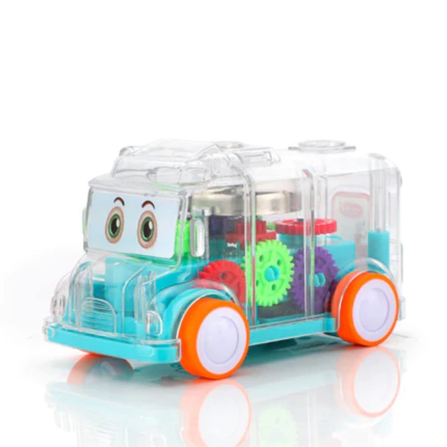 Kids Mandi Transparent Concept Musical Mini School Bus Toy: Explore the ...