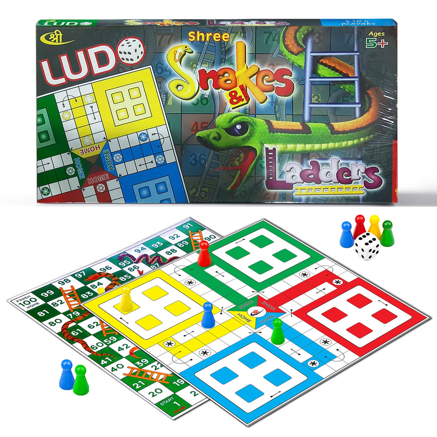 Ludo Game 13 Inch: Board Game | Fun Family Game for All Ages
